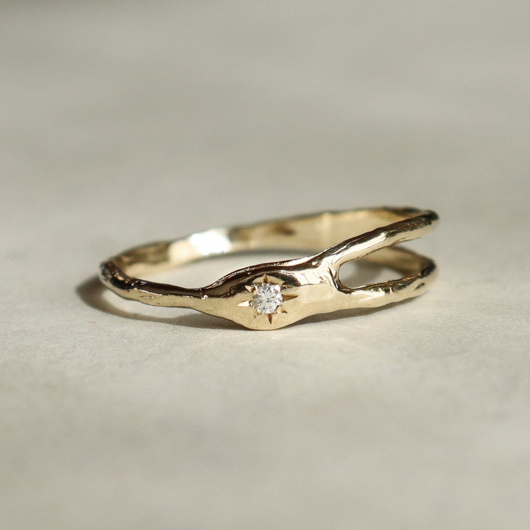 The Shooting Star Ring | 14k Gold – From Isla
