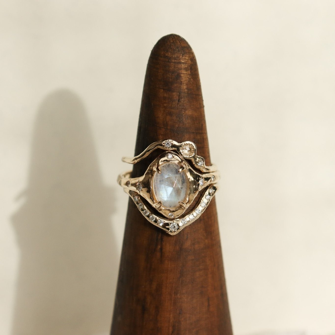 The Summit Band | Diamonds, 14k gold – From Isla