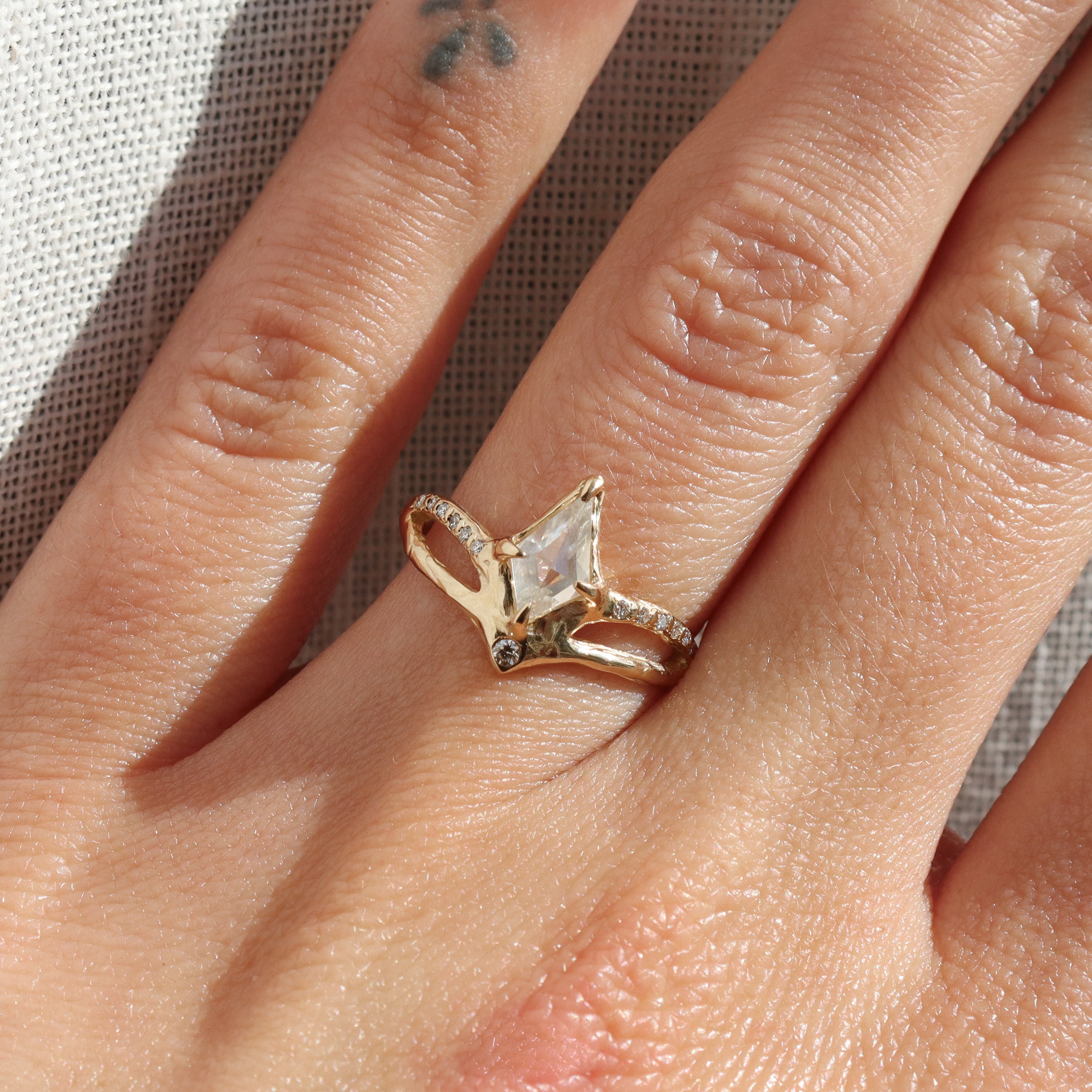 Seraphina | Moonfire Diamond, Diamonds, 14k Gold – From Isla