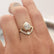 Starfall Ring | Icy Diamond and White Diamonds, 14k Gold – From Isla