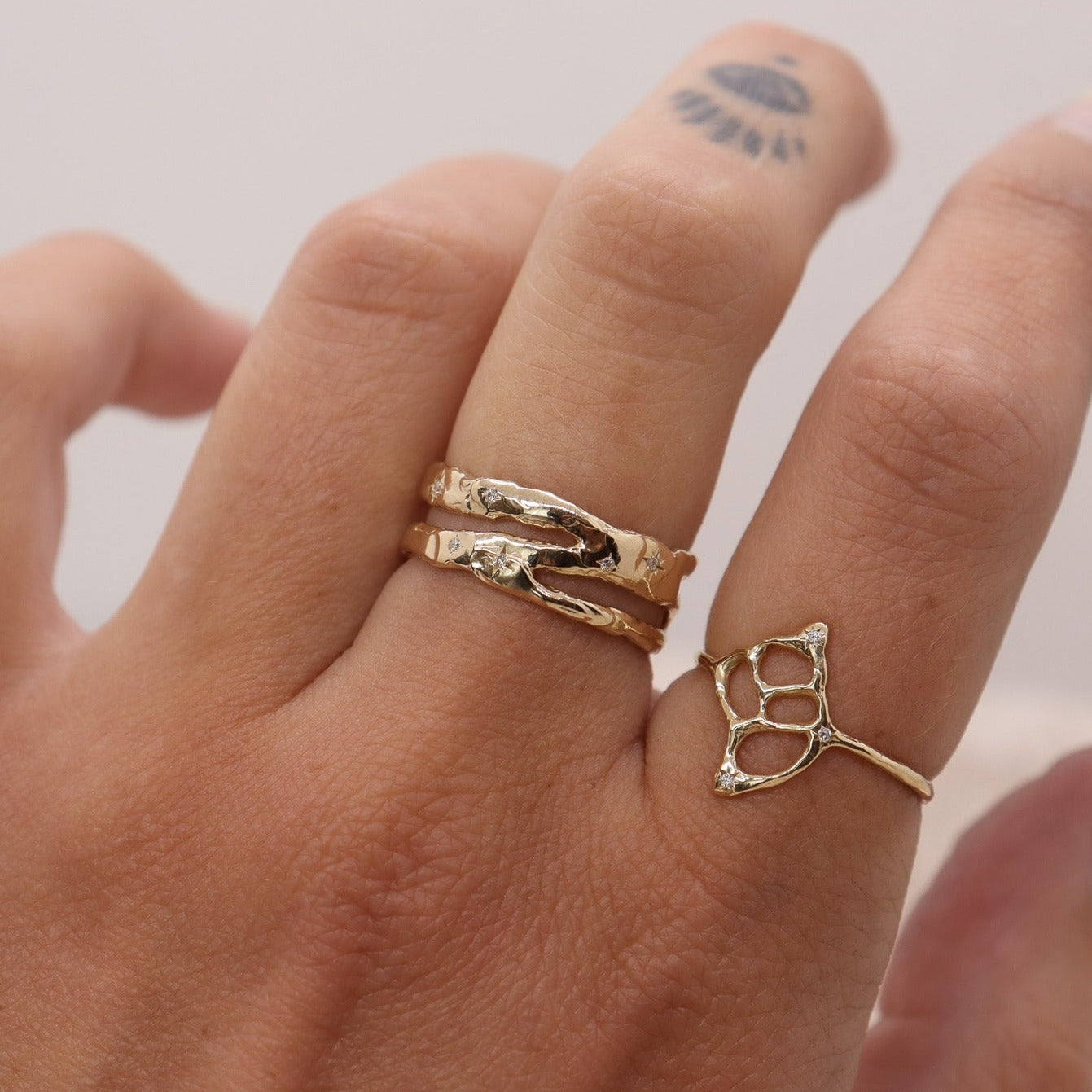 Stardust Band | Diamonds, 14k Gold – From Isla